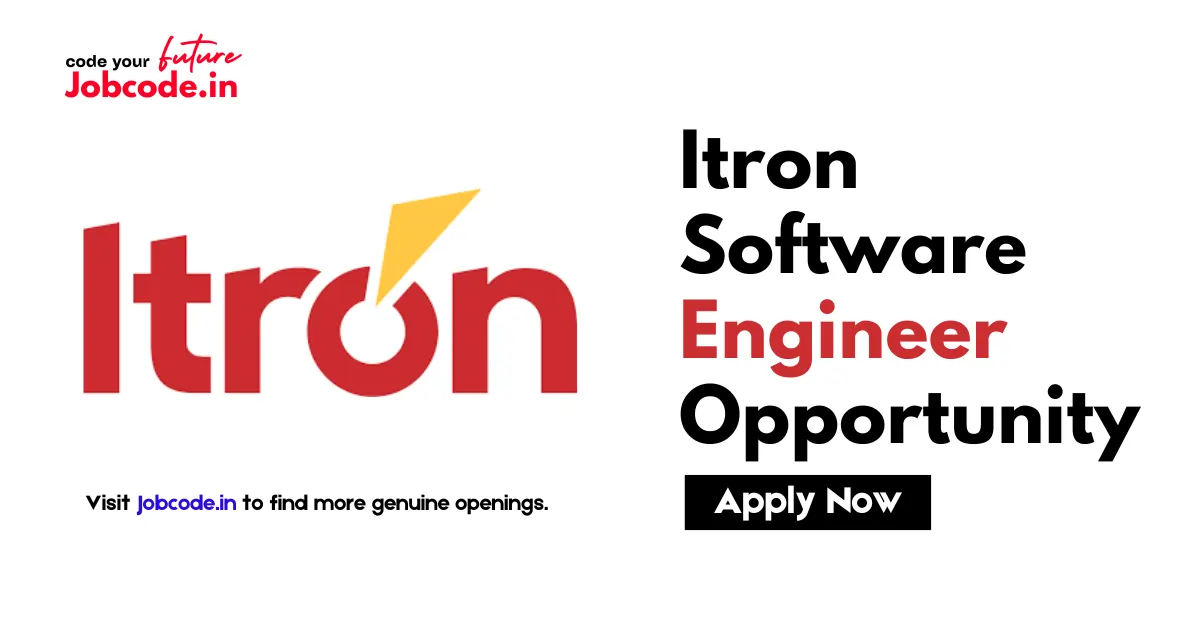 Software Engineer Job Opening at Itron – Apply Now - Jobcode