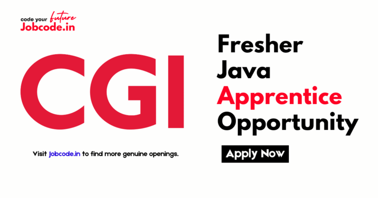 Fresher Java Apprentice – Start Your Software Development Career - Jobcode