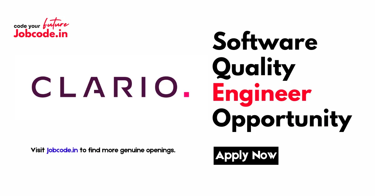 Clario Hiring Software Quality Engineer – Full Job Guide for Applicants ...
